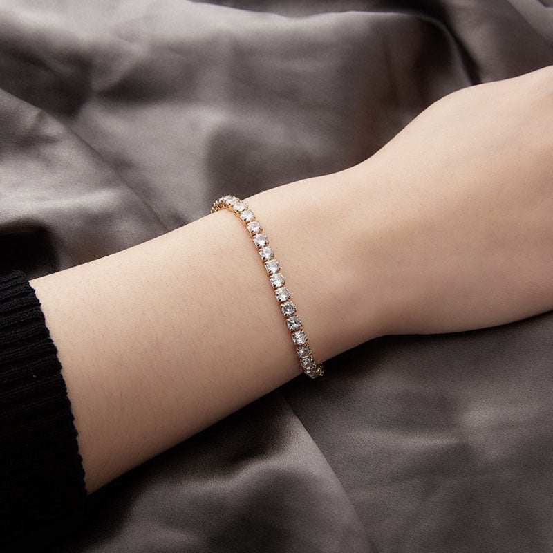 Single Row Rhinestones Bracelets– rigidu | Fashion online | All you ...